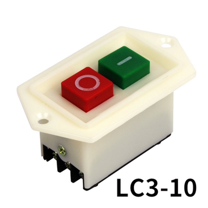 Power start control, button switch control box, 3p, 3 phases, 5/10a 250 ...