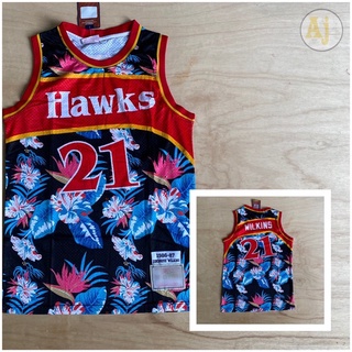 Dominique wilkins atlanta hawks retro hardwood jersey | Shopee Philippines