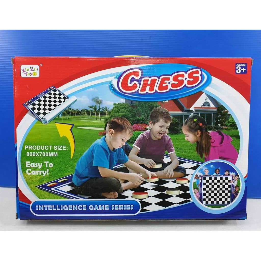 #55322 (GIANT ROLLABLE CHECKERS/DAMA SET 31x28") | Shopee Philippines
