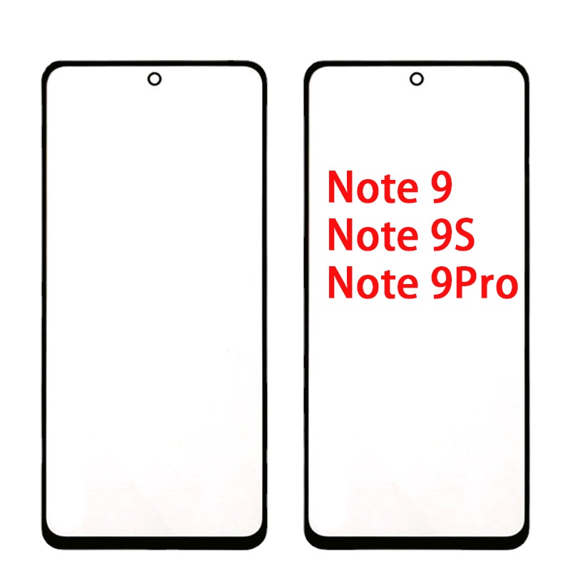 New for Xiaomi Redmi Note9 Note 9 Pro Touch Screen LCD Front Glass ...