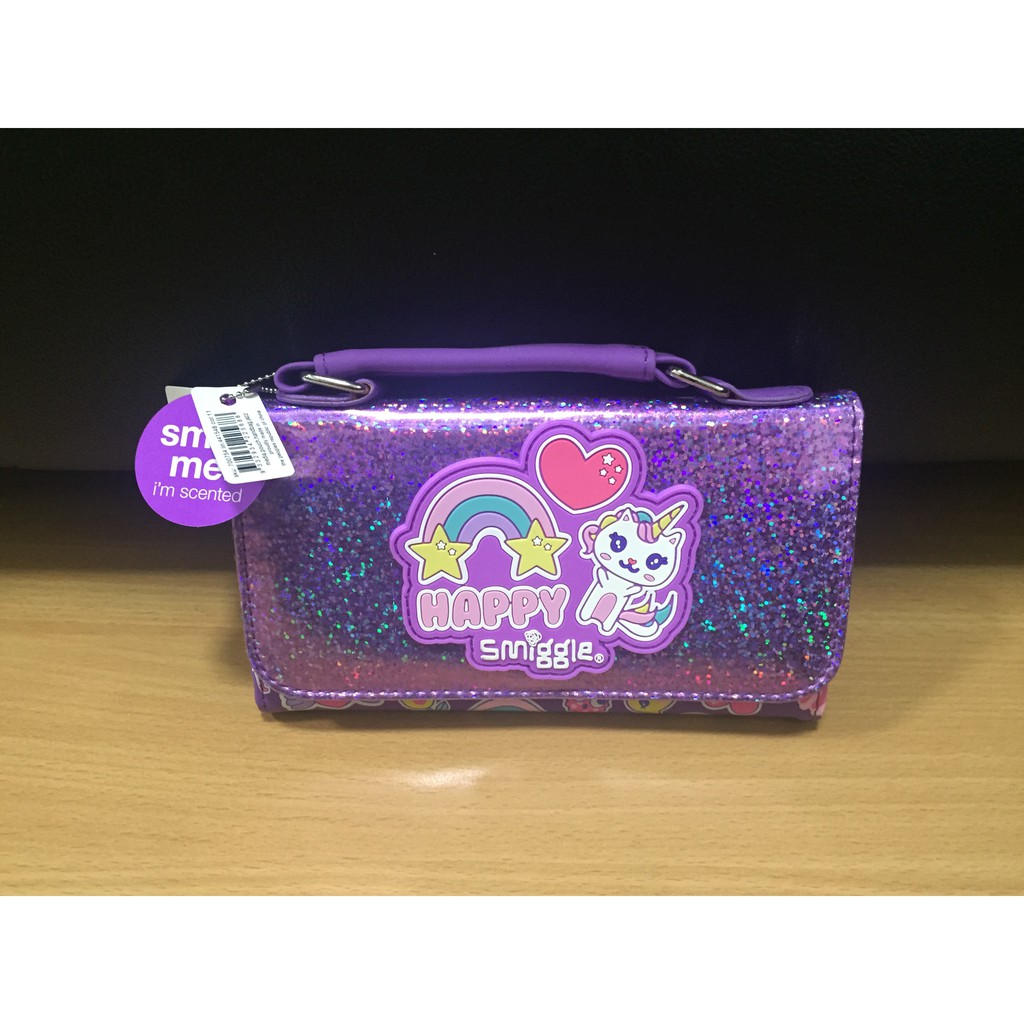 Brand New Smiggle Jazz Handbag Media Pouch (Purple) | Shopee Philippines