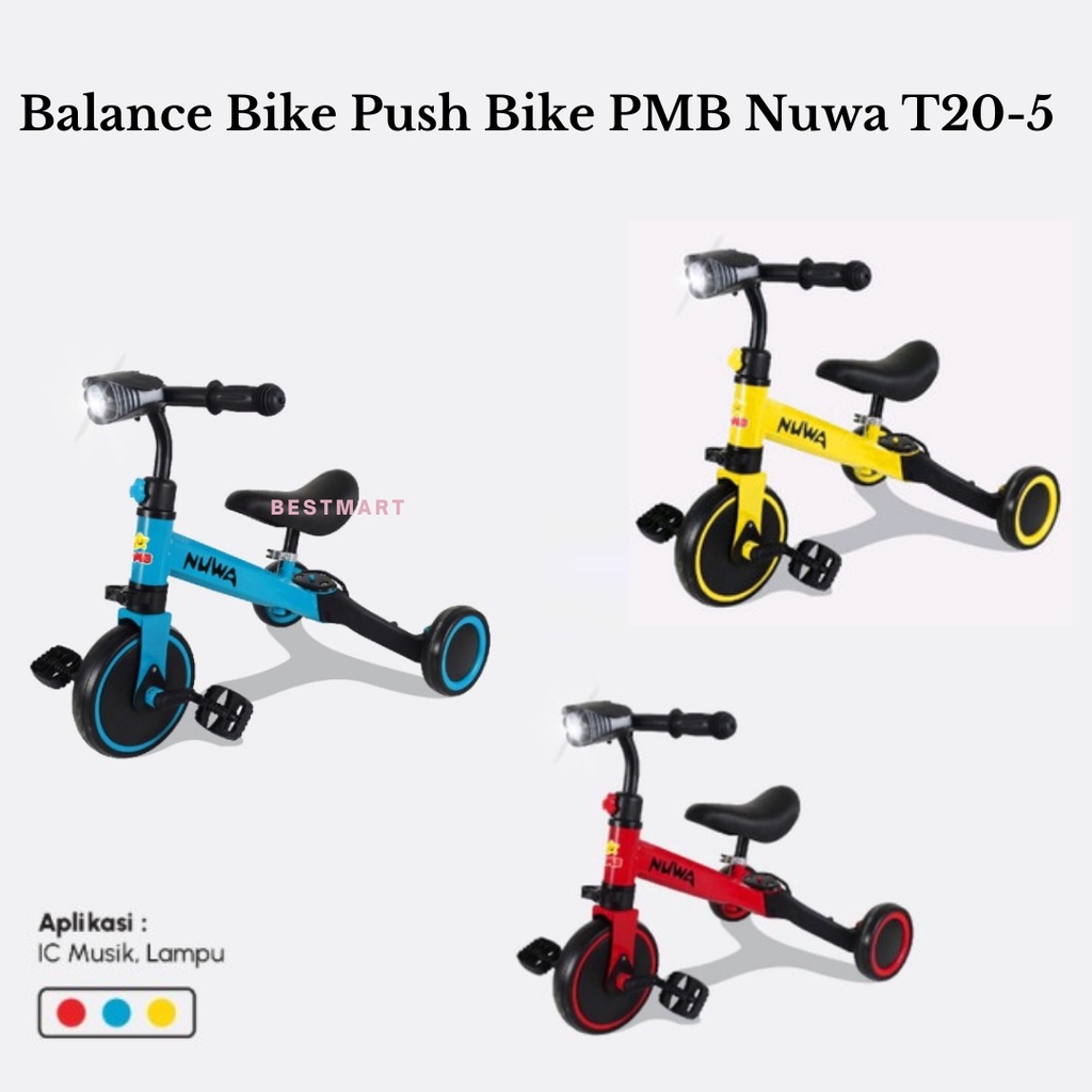 Nuwa T20-5 3 IN 1 TRICYCLE Bike | Shopee Philippines