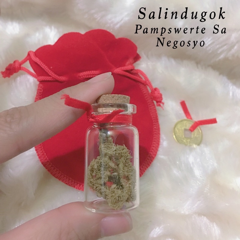 Lucky Charms Salindugok with freebie red pouch. | Shopee Philippines