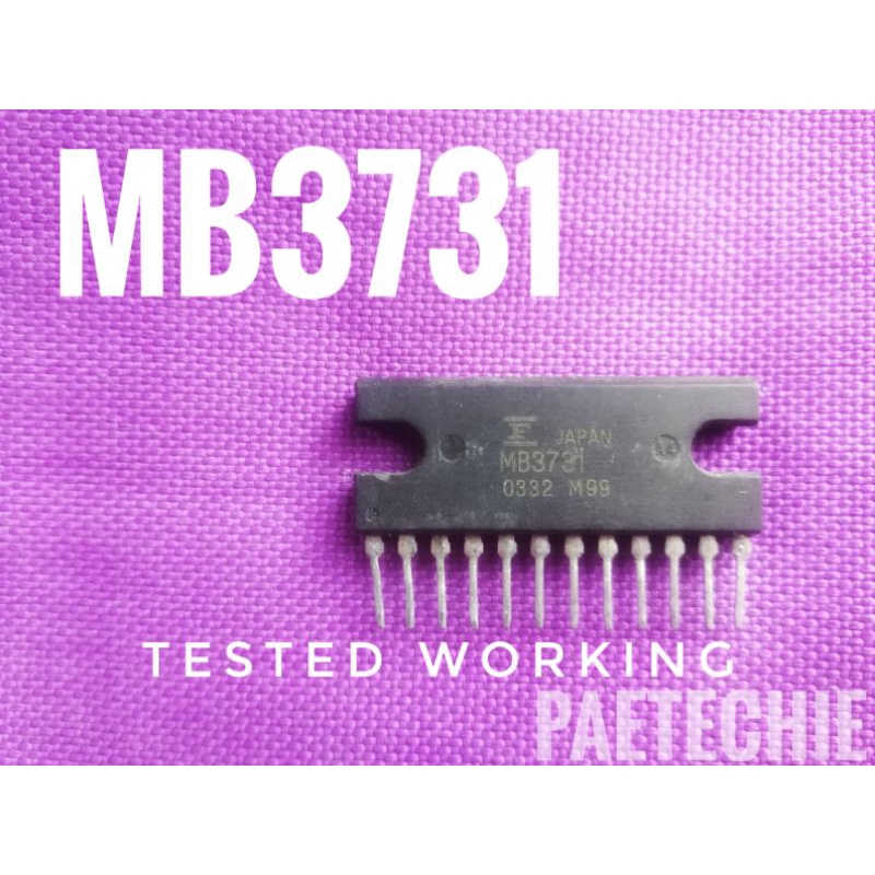 MB3731 Power Amplifier IC (Tested Working) | Shopee Philippines