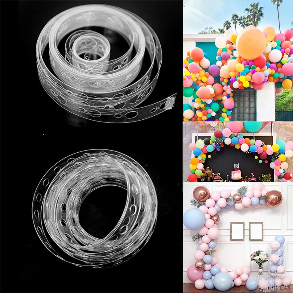 5m Balloon Chain Tape Arch Connect Strip for Wedding Birthday Party ...