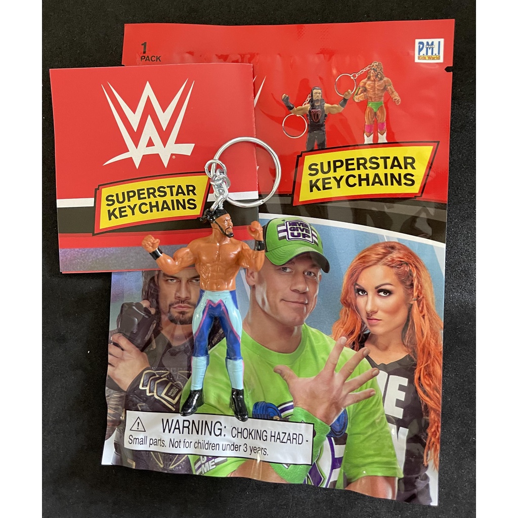 WWE - Superstar Keychains - The Rock, Braun Strowman, Alexa Bliss, Bray ...