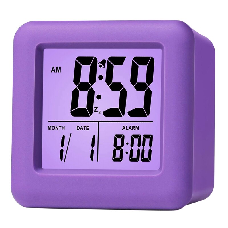 Violet Digital Alarm Clock | Shopee Philippines