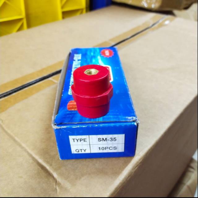 MERAH Sm-35 Red BUSBAR Insulator | Shopee Philippines
