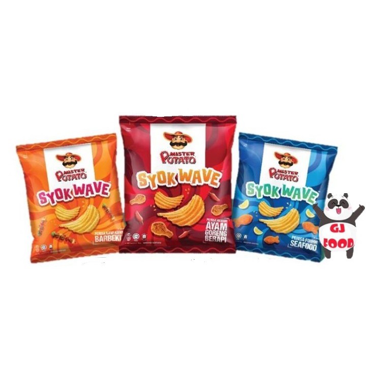 65G MISTER POTATO SYOK WAVE Assorted Flavor | Shopee Philippines