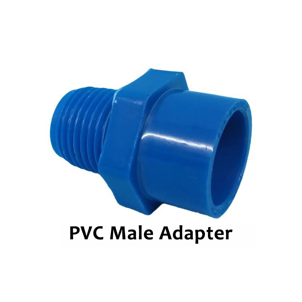 COD DVX 20mm PVC Pipe Extension Elbow with Threads Coupling Male ...