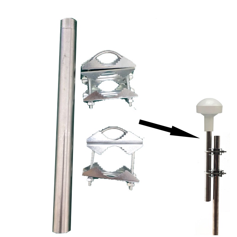 Stainless GPS Antenna Bracket Pole Mount for Mushroom GNSS Antennas ...