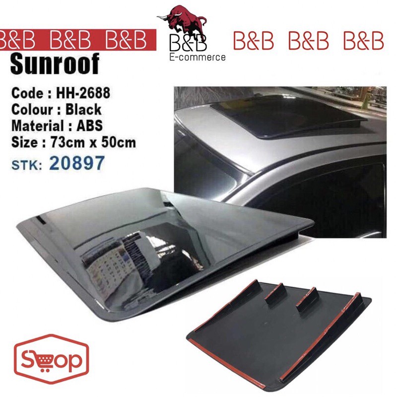 ️Universal Sunroof ️High Quality Fit All Car Size ~ Fake Sunroof For ...