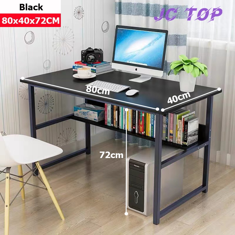 JcTop Wooden Durable Computer Desk Laptop Table for Home Office Working ...
