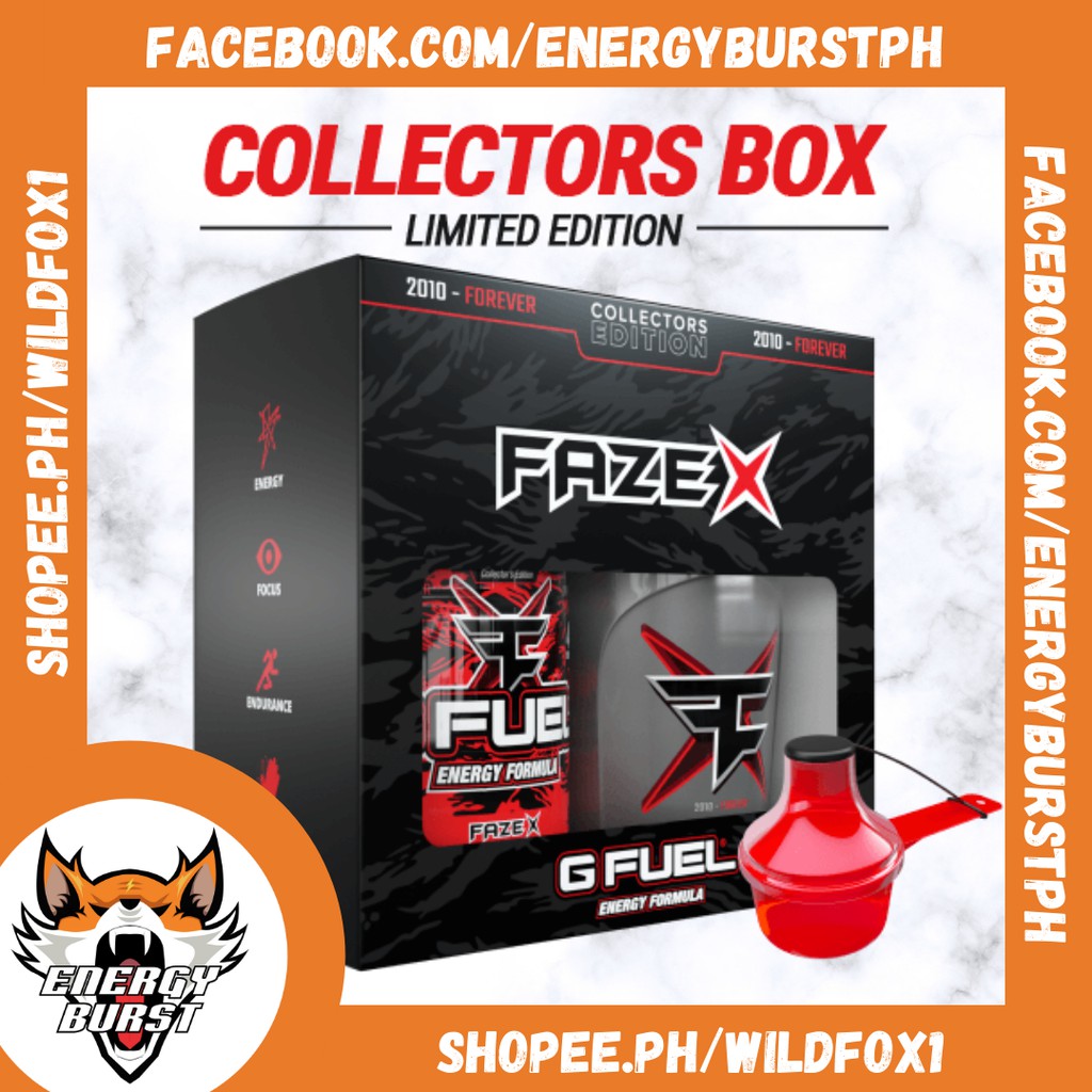 LIMITED EDITION G Fuel Faze X Collector's Box | Inspired by Faze Clan ...