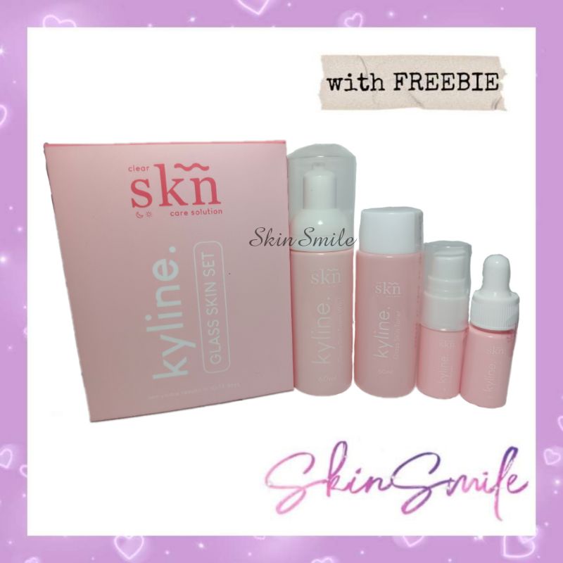 SKN Care Solution Kyline Glass Skin Set | Shopee Philippines