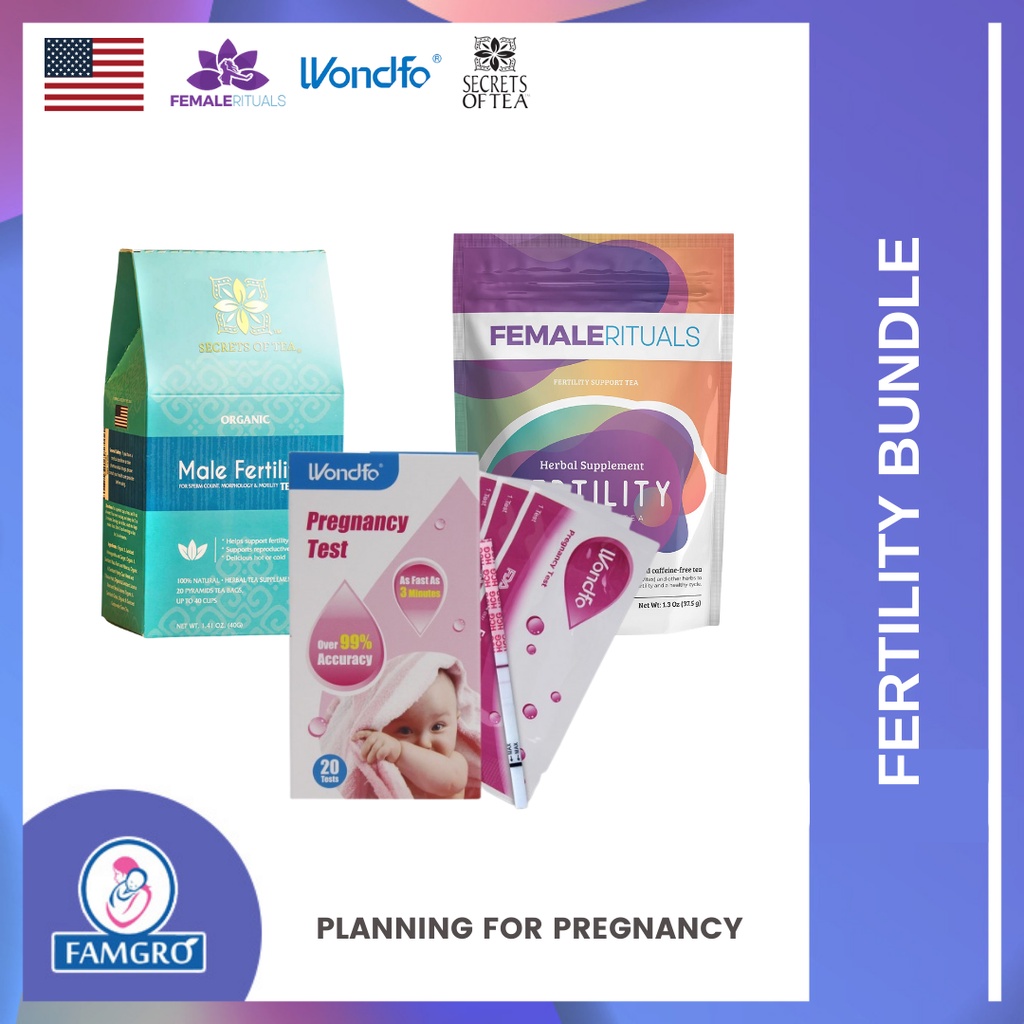 Fertility BUNDLE- Secrets of Tea Male Fertility Tea/ Female Rituals ...