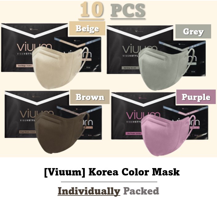[Viuum Stylefit] 10 PCS Korea Mask Lisa Black Pink BTS V Tae-hyung ...
