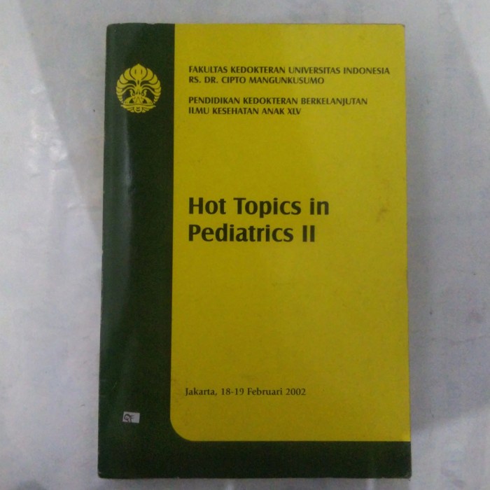 Hot TOPICS IN PEDIATRIC II Book | Shopee Philippines
