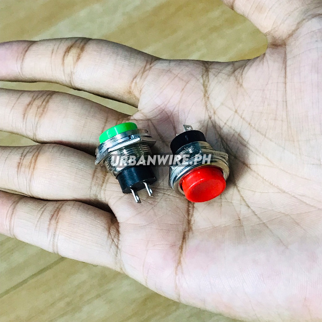 SPDT Round Momentary Push Button Switch 3A 125V 1.5A 250VAC | Shopee ...