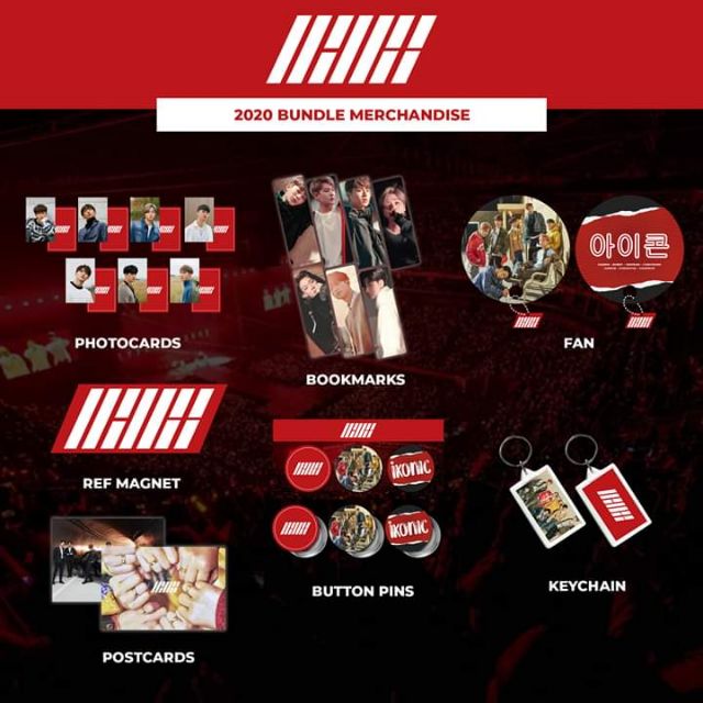 YG iKON 2020 BUNDLE MERCHANDISE (SOLD PER ITEM) | Shopee Philippines