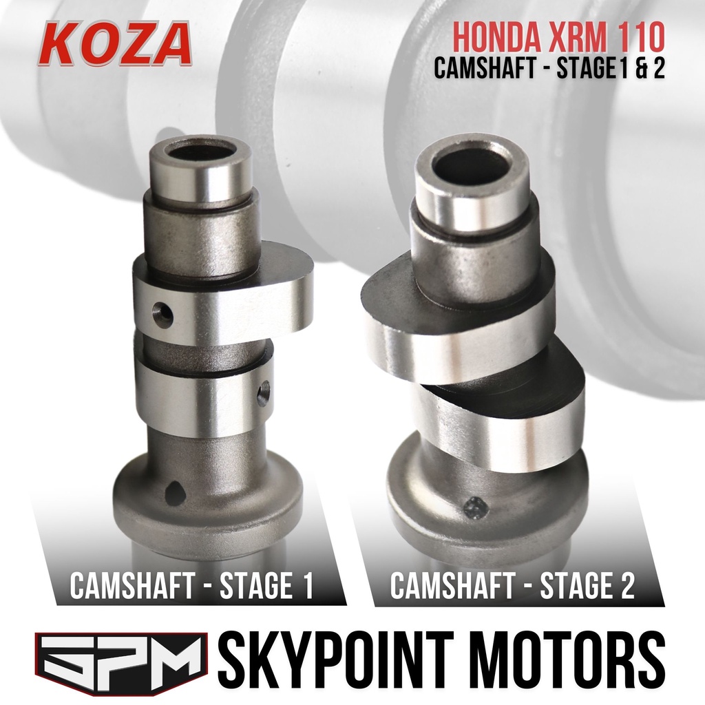 Racing Camshaft for Honda XRM 110 Stage 1 & 2 KOZA (9710) | Shopee ...