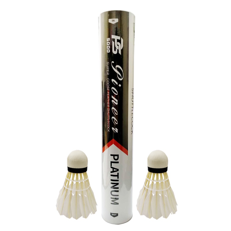 Pioneer Feather Shuttlecock Platinum (Goose Feather) | Shopee Philippines