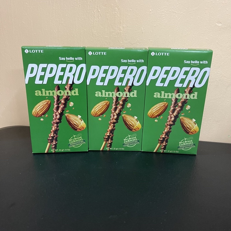 Lotte Pepero Almond (3pcs per set) | Shopee Philippines