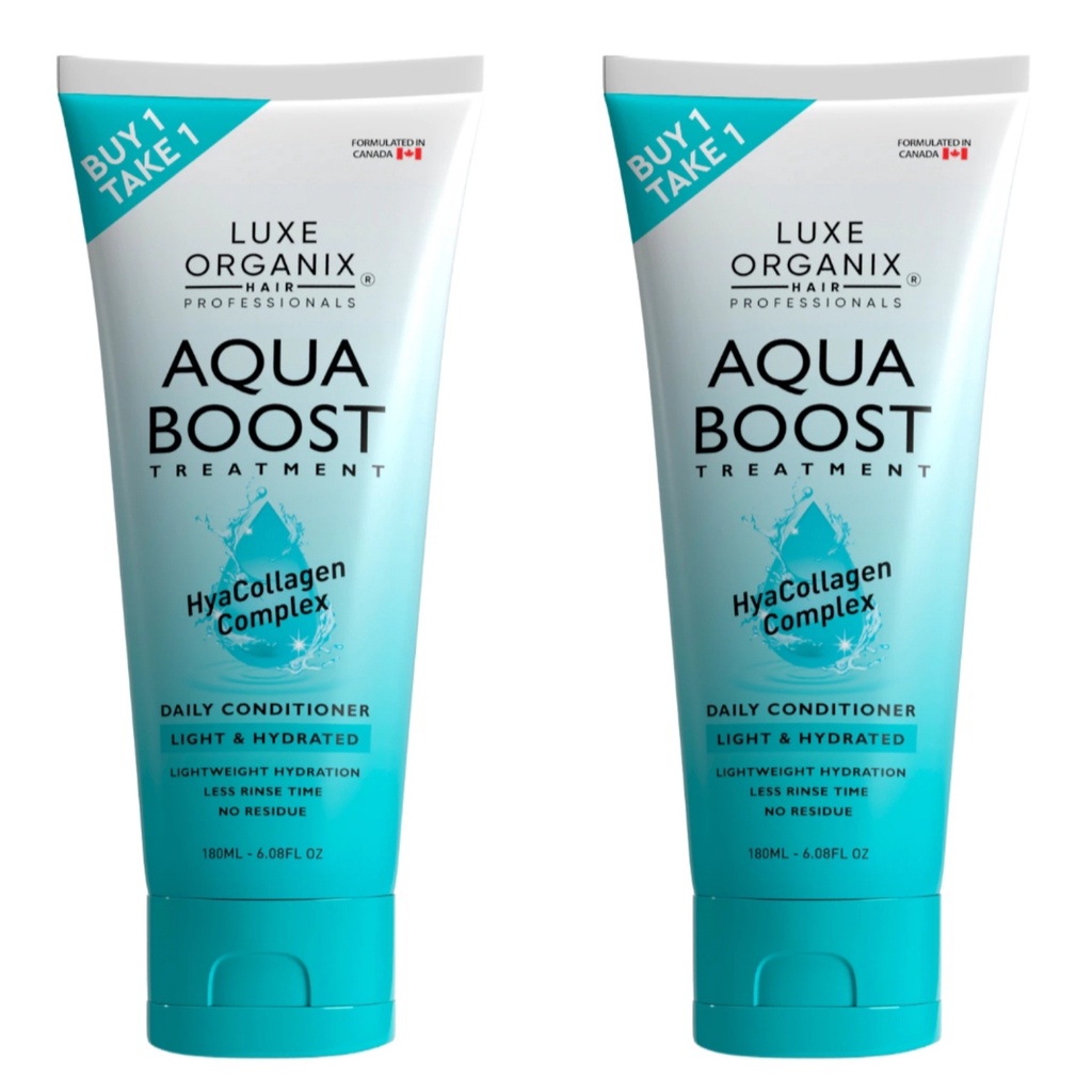BUY1 TAKE1 Luxe Organix Aqua Boost Hair Treatment Hya Collagen Complex ...