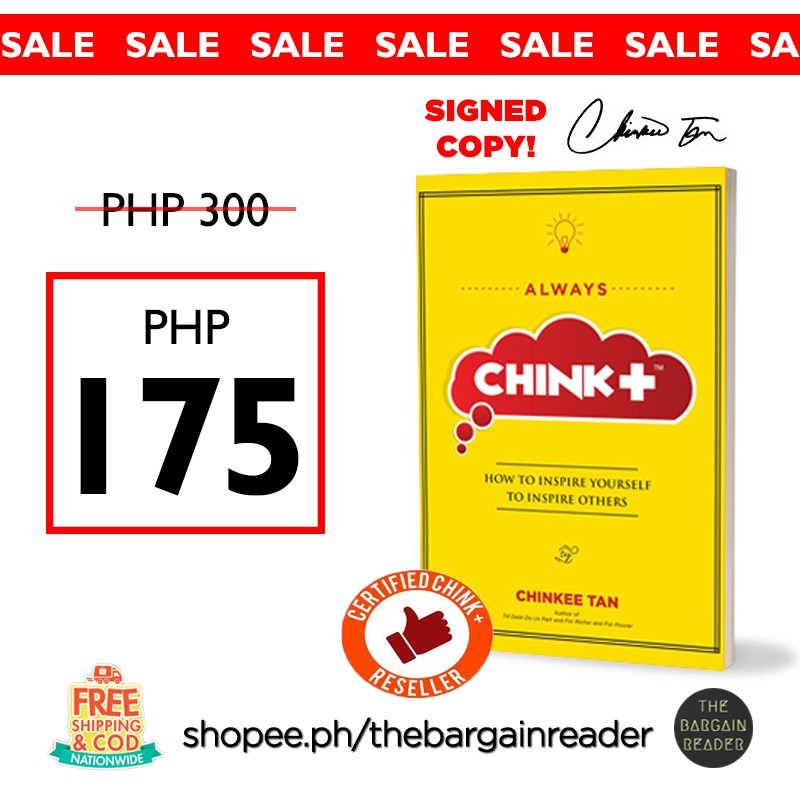 [SIGNED] Always Chink Positive(+): How To Inspire Yourself To Inspire ...
