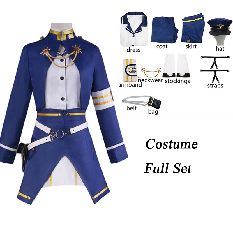 Anime 86 EightySix Vladilena Milize Cosplay Costume Military Uniforms ...