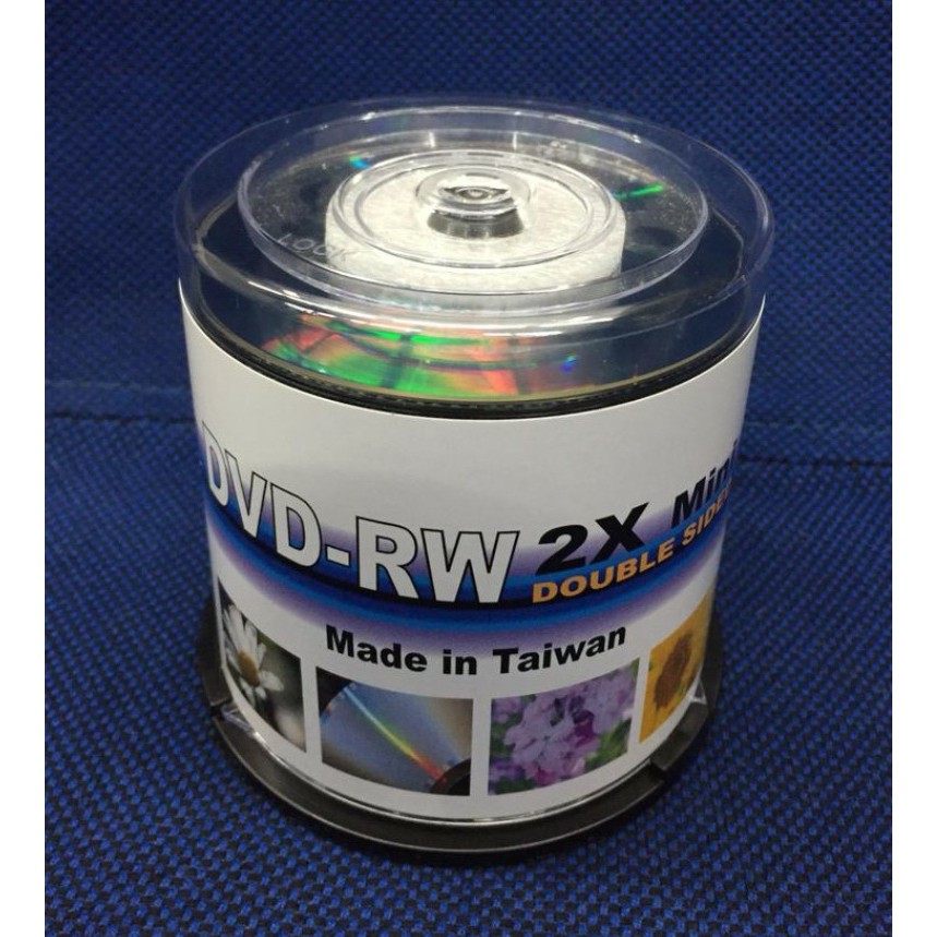 CQ MINI DVDR-W 8CM DOUBLE SIDE DVD Re-Writable (DVDR-W) 2.8GB 60MIN (1 ...