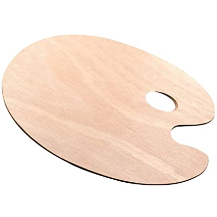 Berkeley Acrylic Wood Palette Board Mixing For Oil Painting Watercolor ...