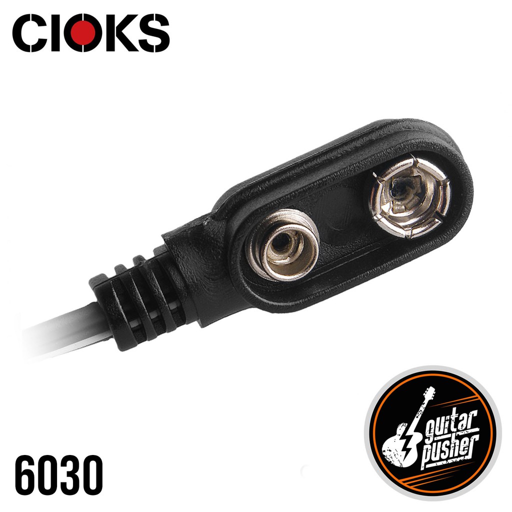 Cioks Flex Type 6 with 9V Battery Snap (Black) - 30Cm | Shopee Philippines