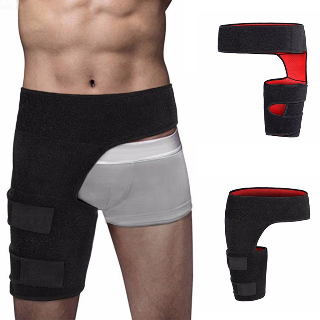 Groin Damage Support Hip Brace Compression Protector Anti-Strain Wrap ...