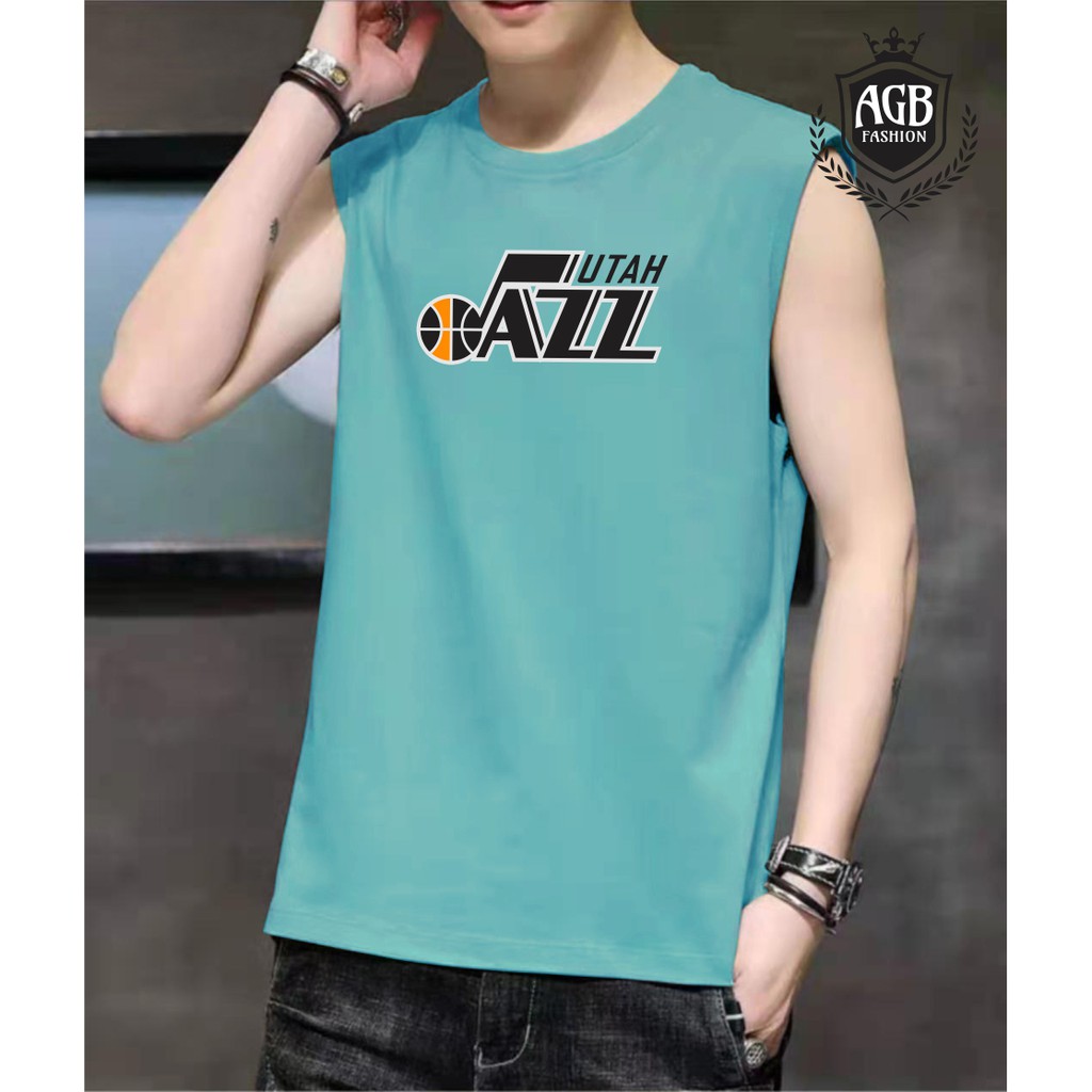Jazz Half Body Logo Printed Sando Muscle For Unisex Sando for men ...