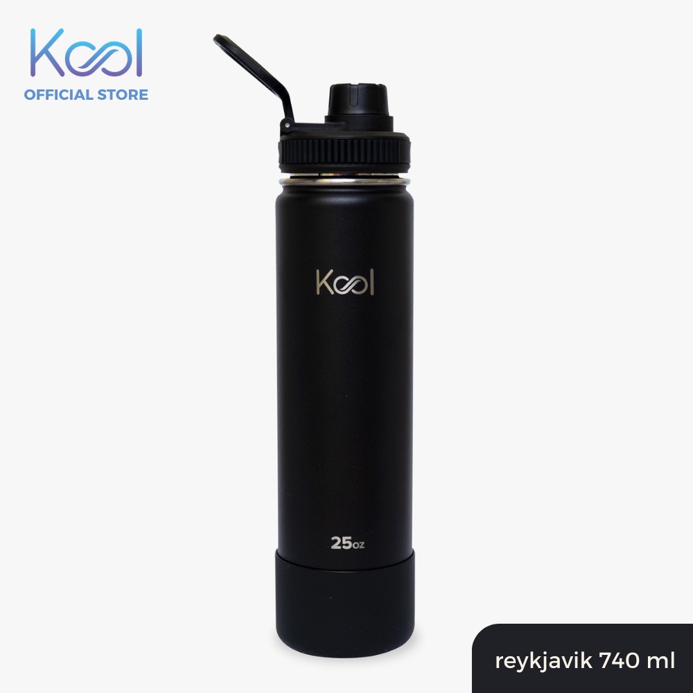 Kool Insulated Stainless Steel Water Bottle With Silicone Boot ...