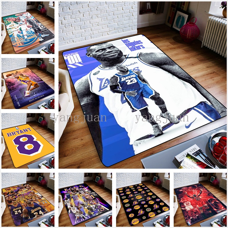 NBA Planet Team Carpet Bedroom Bedside Blanket Study Room Living Sofa ...