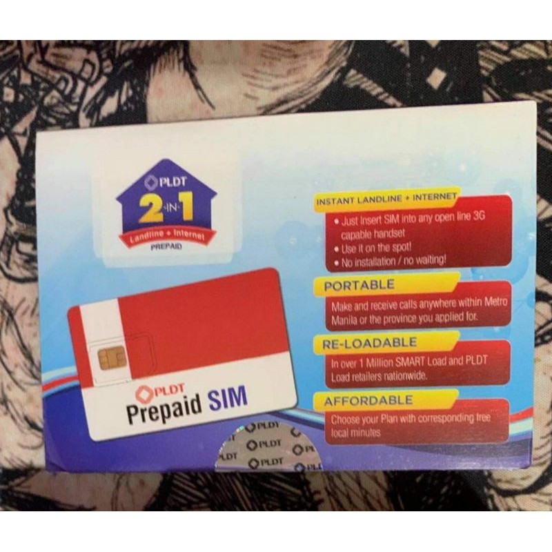 PLDT Landline Prepaid Sim (046-Cavite) | Shopee Philippines