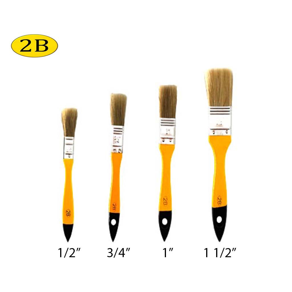 2B Utility Paint Brush 1 1/2" 1" 1/2" 3/4” size | Shopee Philippines