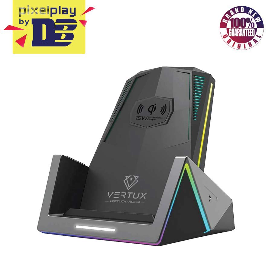Vertux Vertucharge-QI 15W Pro - Gaming Wireless Charging Station ...