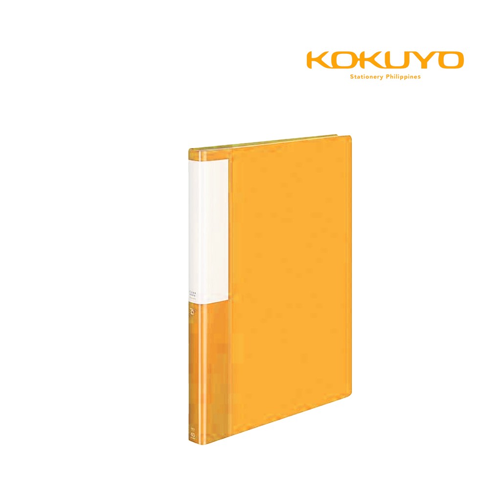 Kokuyo P3RA-L40NYR Clear Book File Posity L-Series, A4-S 40 Pockets | Shopee Philippines