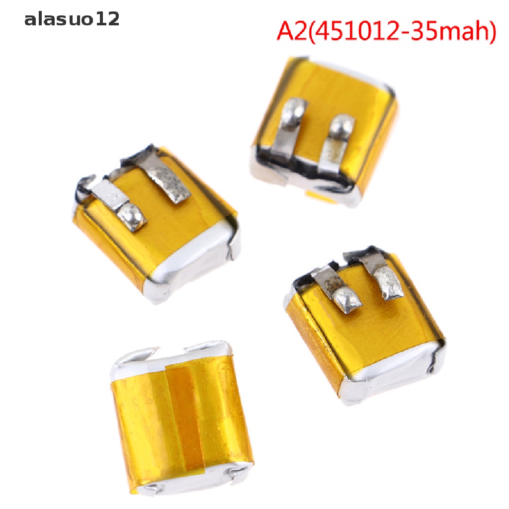 [alasuo12] 4Pcs 3.7v 50mah 501012 30MAH 400909 401012 Polymer Lithium ...