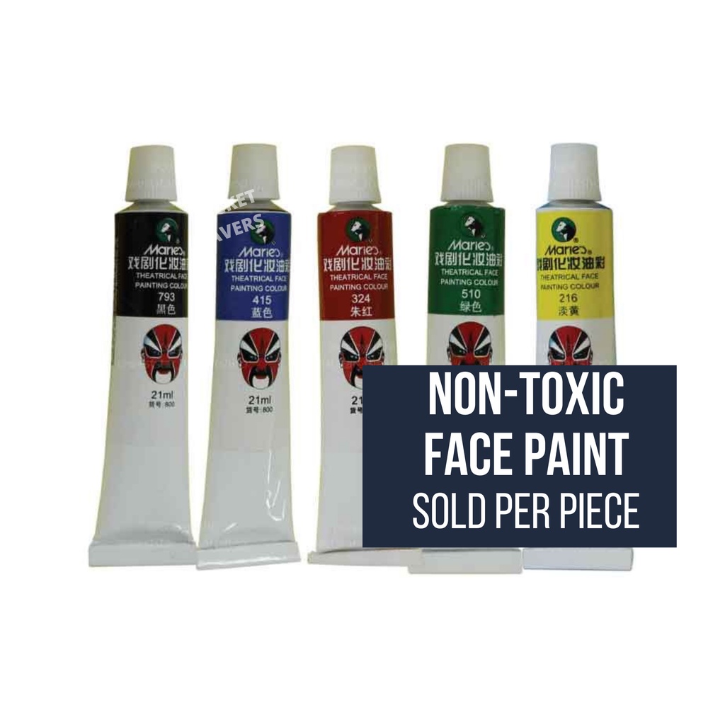 Marie's Non-Toxic Face Paint 21 ml (Theatrical Painting, Colors, Make ...