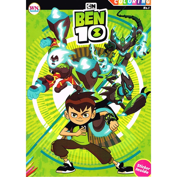 Ben 10 Coloring Book | Shopee Philippines