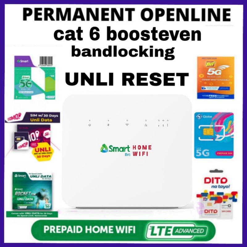 Smart Bro Home WiFi LTE-Advanced R281 (OPENLINE) | Shopee Philippines