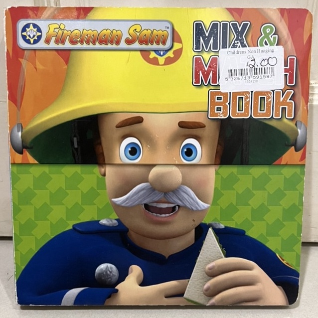 English Books Board Book : Fireman Sam Mix&Match Secondhand | Shopee ...