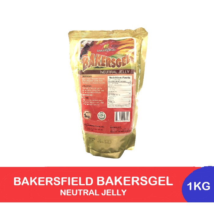 BakersGel Bakersfield Piping Gel Neutral Jelly 1KG | Shopee Philippines