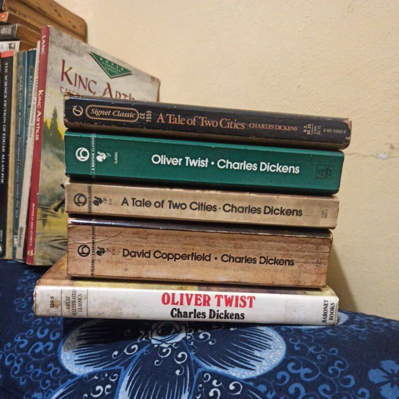 Charles Dickens a tale of two cities oliver twist David Copperfield ...