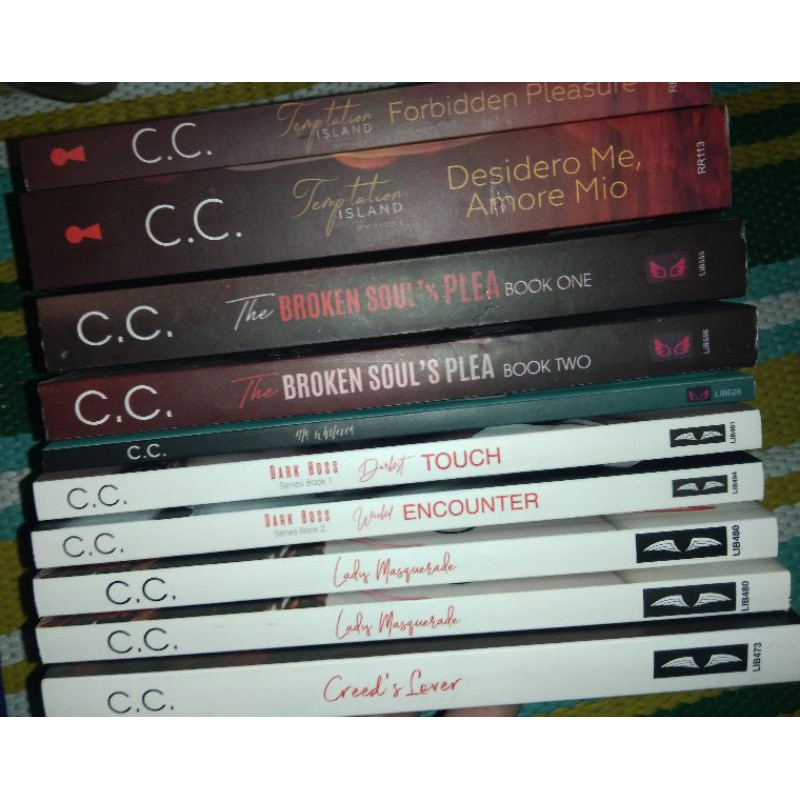 EROTIC Redroom Books written by C.C (CECELIB) | Shopee Philippines