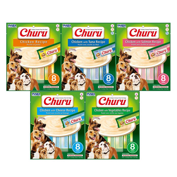 Inaba Churu Dog Snack 160gr (8pcs) | Shopee Philippines